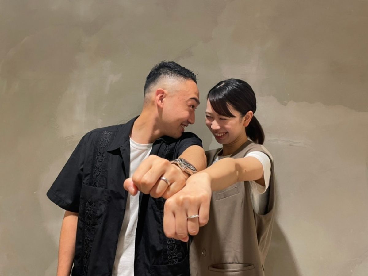 【M.K様＆M.Y様】【なんばパークス店】ステキな指輪に出会えました！BIJOUPIKO(ビジュピコ)｜Ringraph(リングラフ)