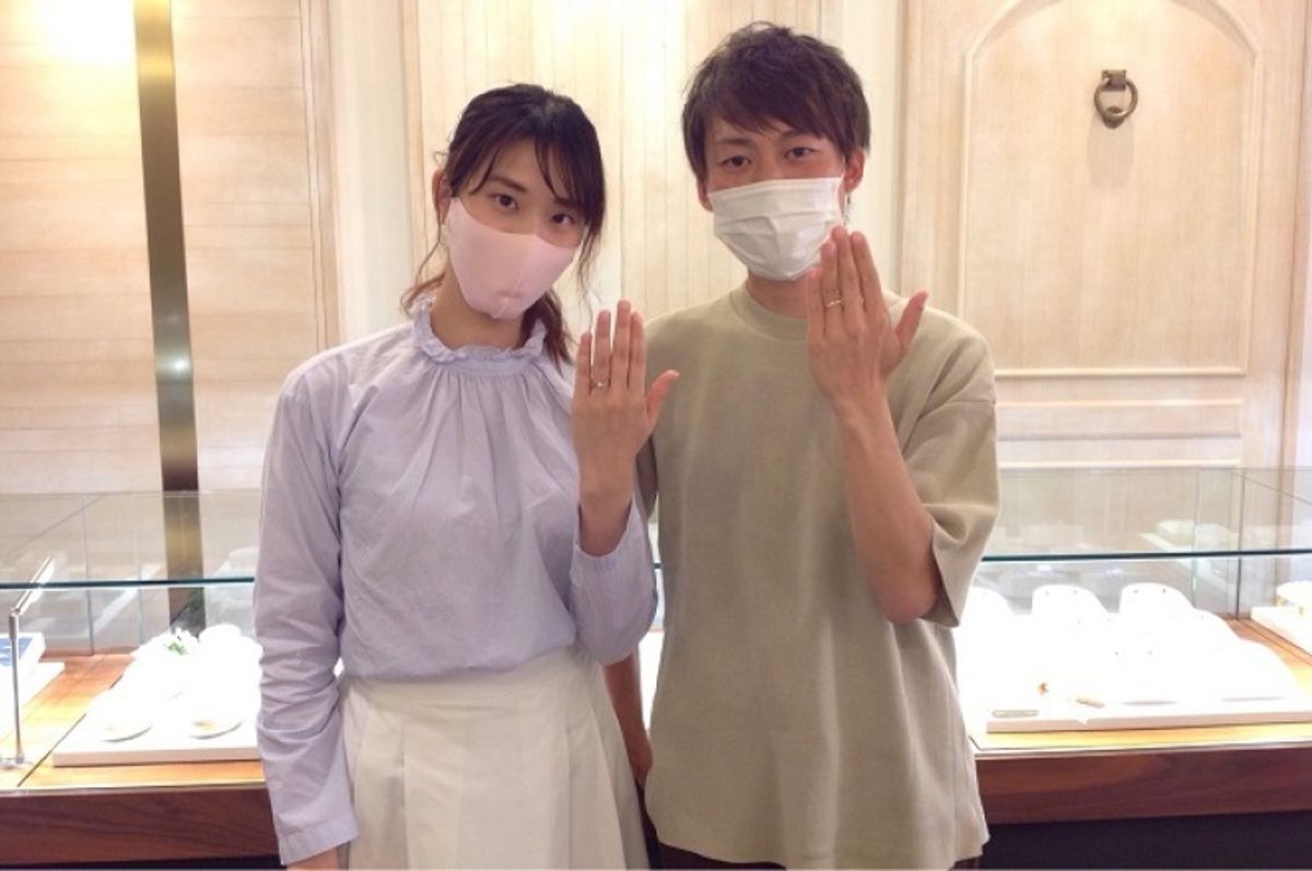 【T様＆M様】【福岡店】希望通りおしゃれな指輪！BIJOUPIKO(ビジュピコ)｜Ringraph