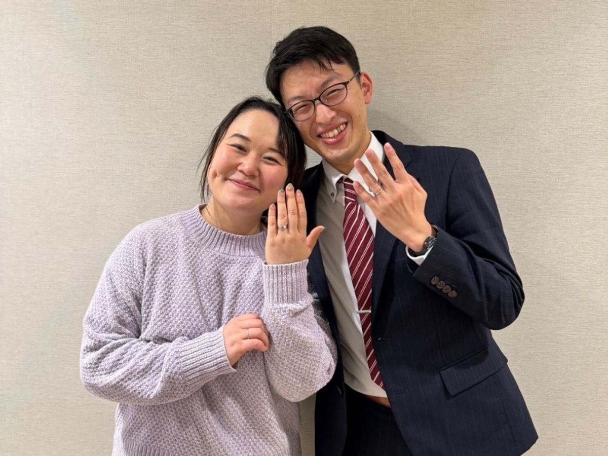 N.S様&T,M様【BIJOUPIKO(ビジュピコ)】【なんばパークス店】自分たち…｜ 結婚指輪・婚約指輪の口コミならRingraph