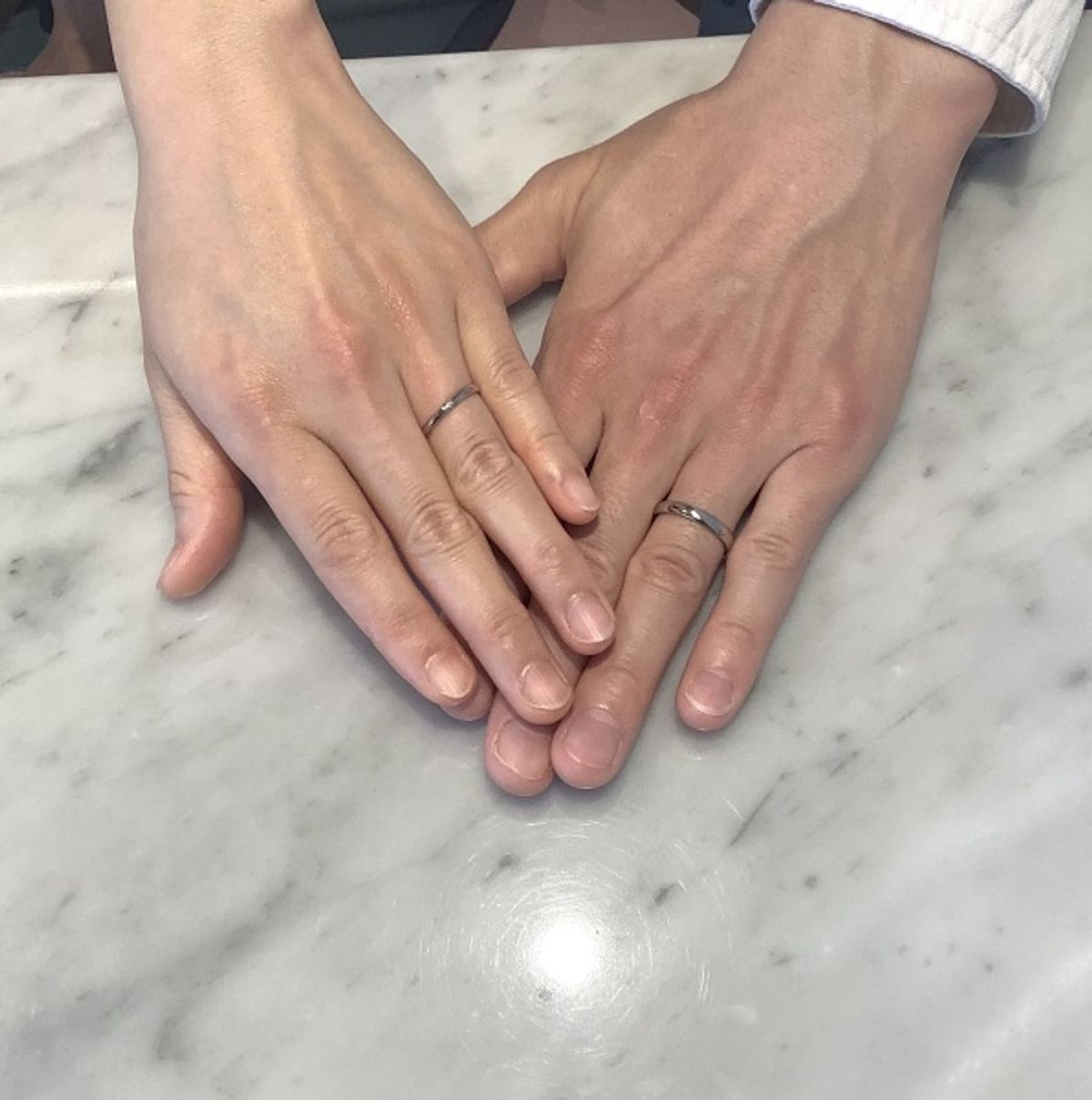 T様♡J様【BIJOUPIKO(ビジュピコ)】【松本店】大事にします。｜ 結婚指輪・婚約指輪の口コミならRingraph