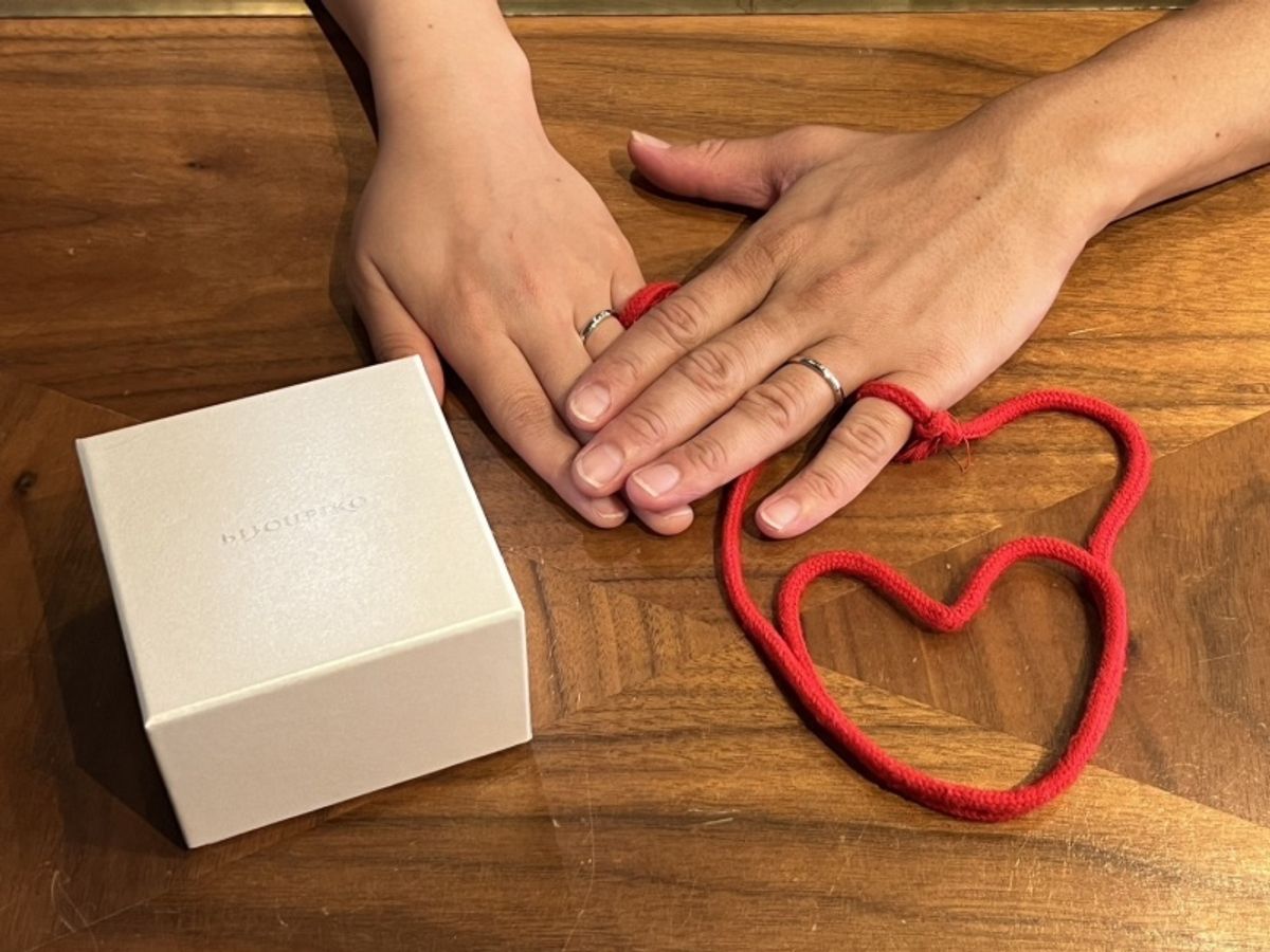 Y様＆K様【BIJOUPIKO(ビジュピコ)】【福岡店】感謝でいっぱいです！｜ 結婚指輪・婚約指輪の口コミならRingraph