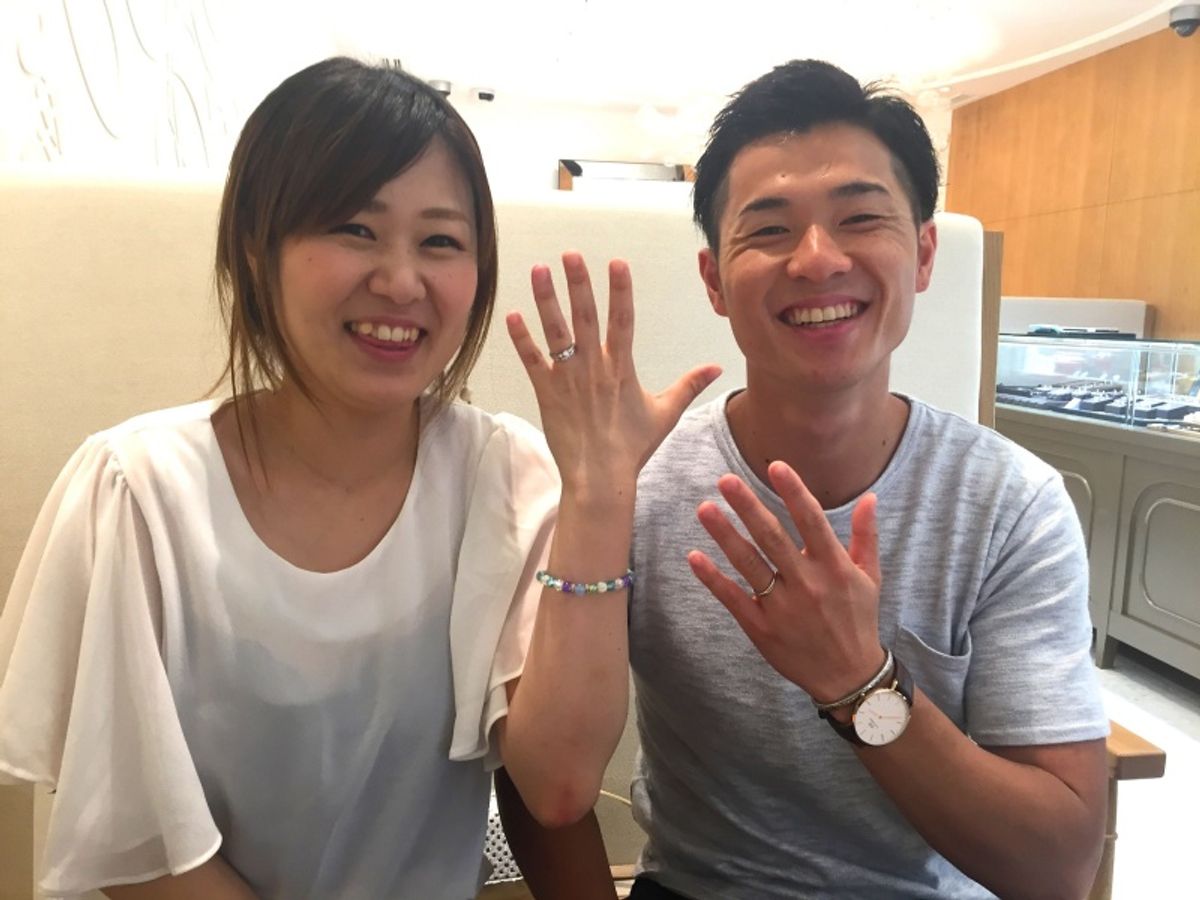 【M様・S様】一生大切にしたい指輪が見つかりました♡BIJOUPIKO(ビジュピコ)｜Ringraph(リングラフ)