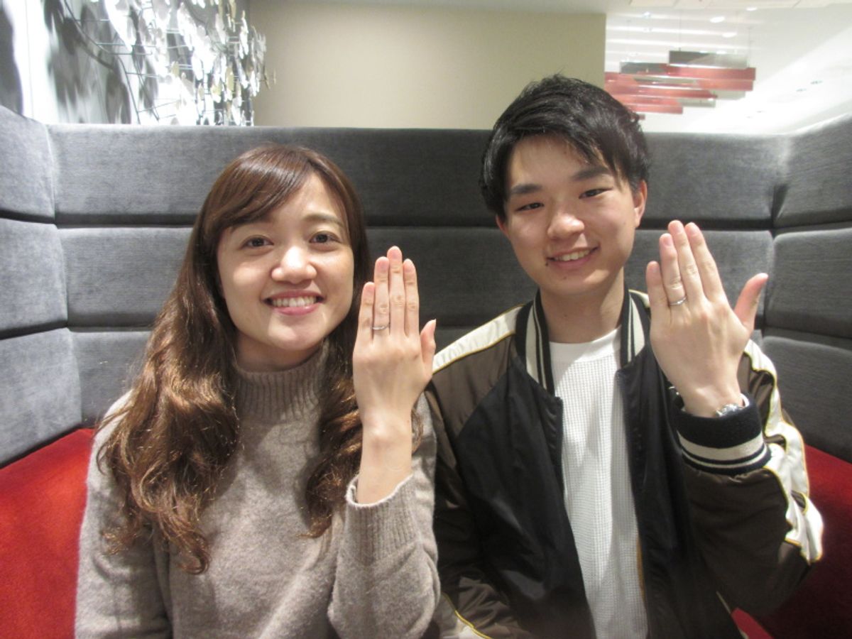 M様＆M様【BIJOUPIKO(ビジュピコ)】【鹿児島店】自分好みの指輪♡｜ 結婚指輪・婚約指輪の口コミならRingraph