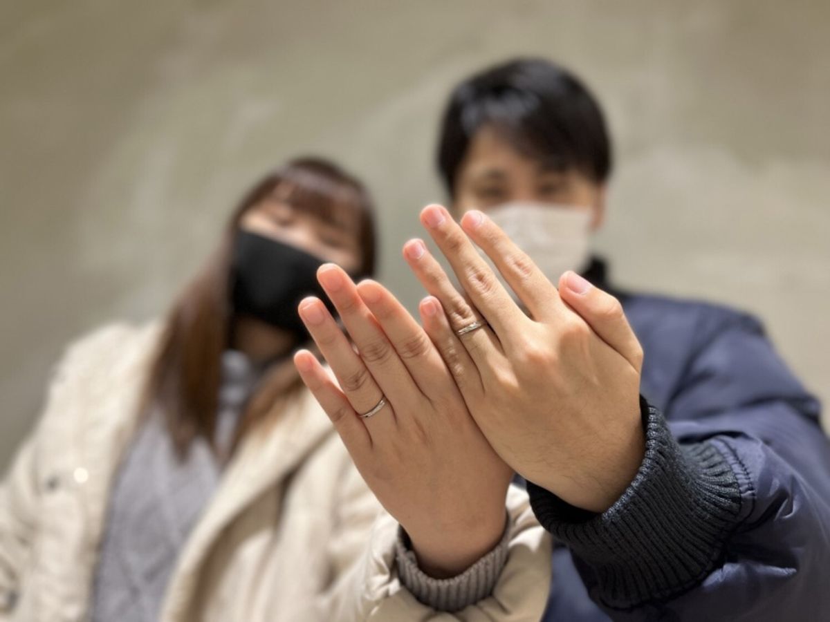 T.S様・T.I様【BIJOUPIKO(ビジュピコ)】【なんばパークス店】うれしいです…｜ 結婚指輪・婚約指輪の口コミならRingraph