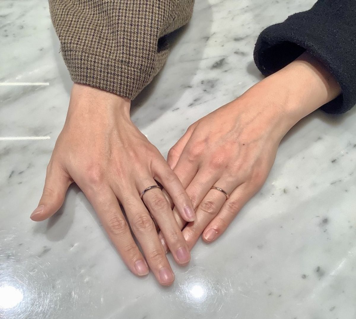 H様♡N様【BIJOUPIKO(ビジュピコ)】【松本店】ずっと大切にさせていただき…｜ 結婚指輪・婚約指輪の口コミならRingraph