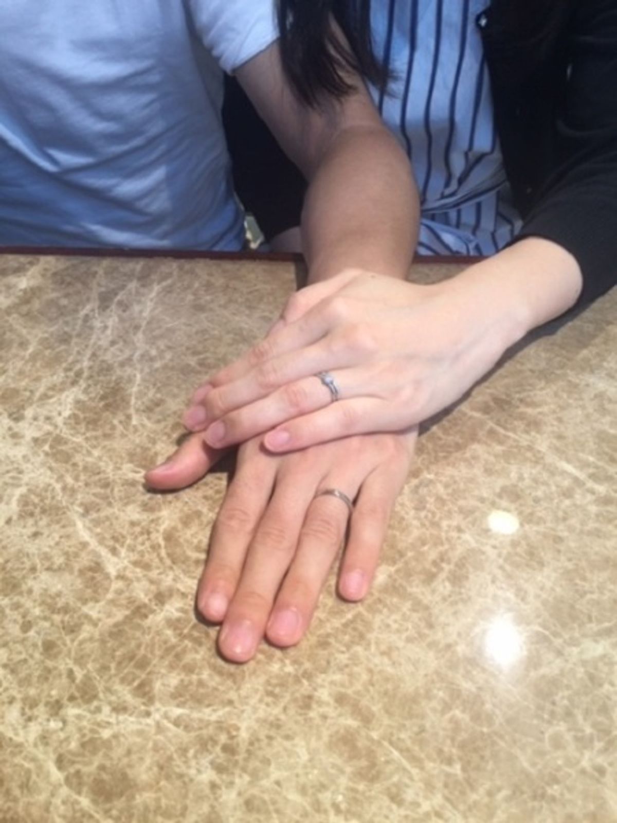 T.U様・M.U様【BIJOUPIKO(ビジュピコ)】【大阪店】丁寧な説明で信頼出来ま…｜ 結婚指輪・婚約指輪の口コミならRingraph