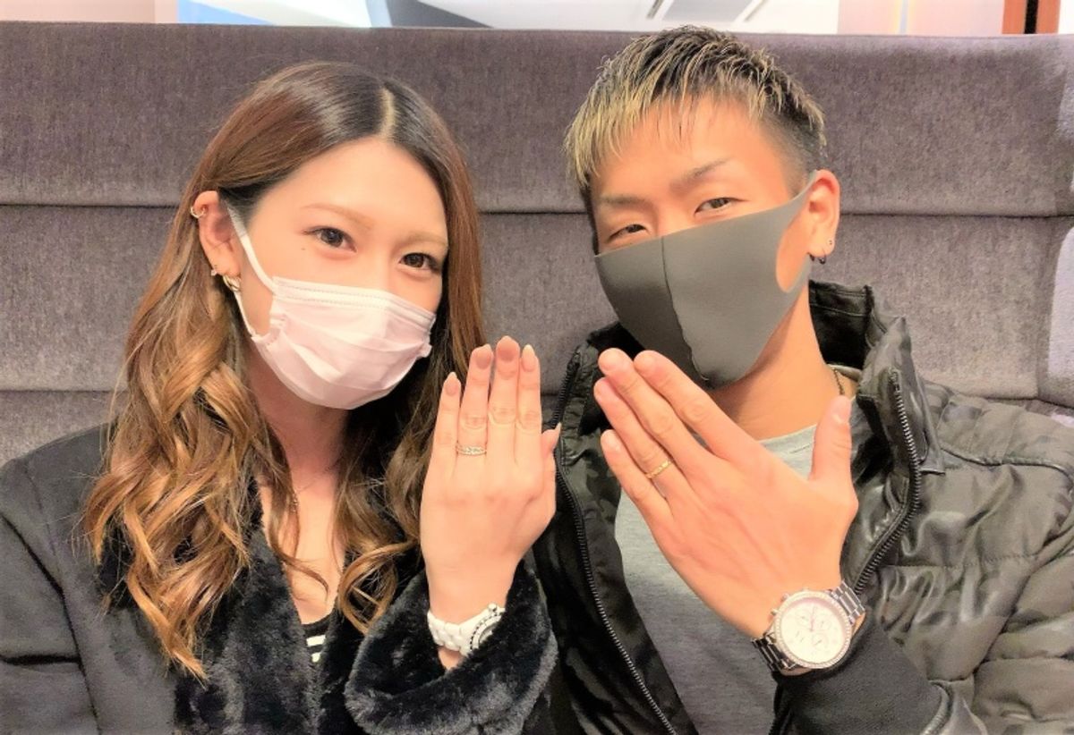 【M.K様♡S.Y様】【福井店】楽しく指輪選びができました‼BIJOUPIKO(ビジュピコ)｜Ringraph(リングラフ)