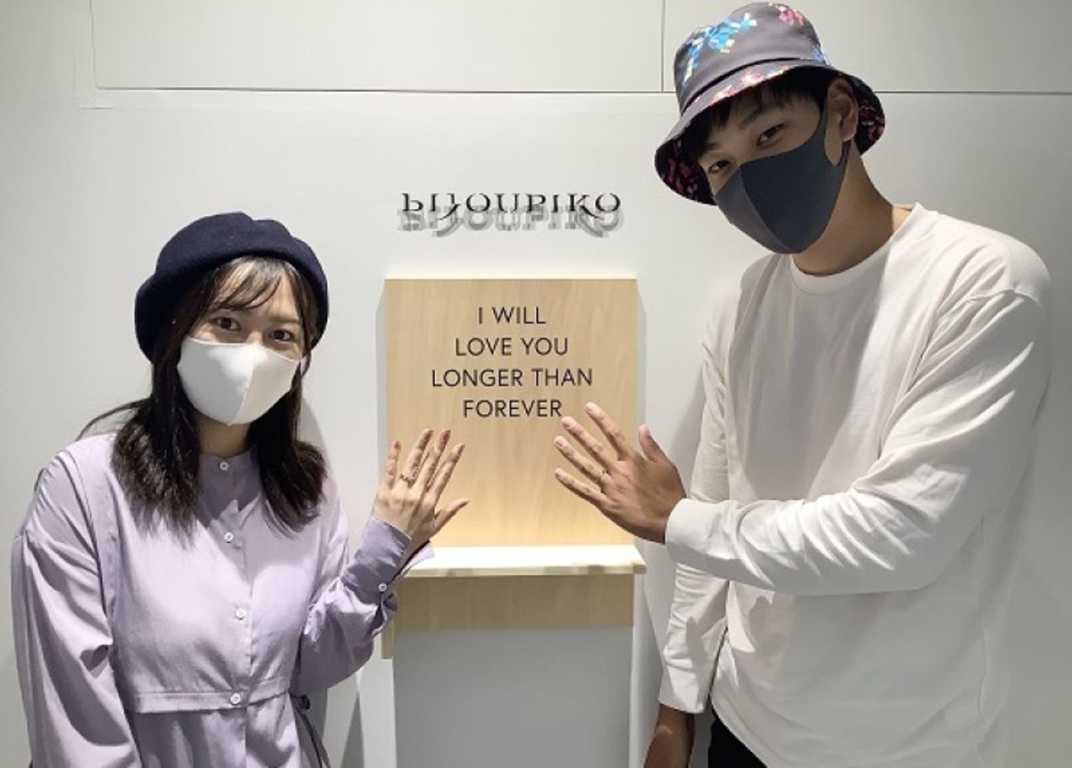 【T様＆M様】【宮崎店】楽しく指輪選びが出来ました。BIJOUPIKO(ビジュピコ)｜Ringraph(リングラフ)