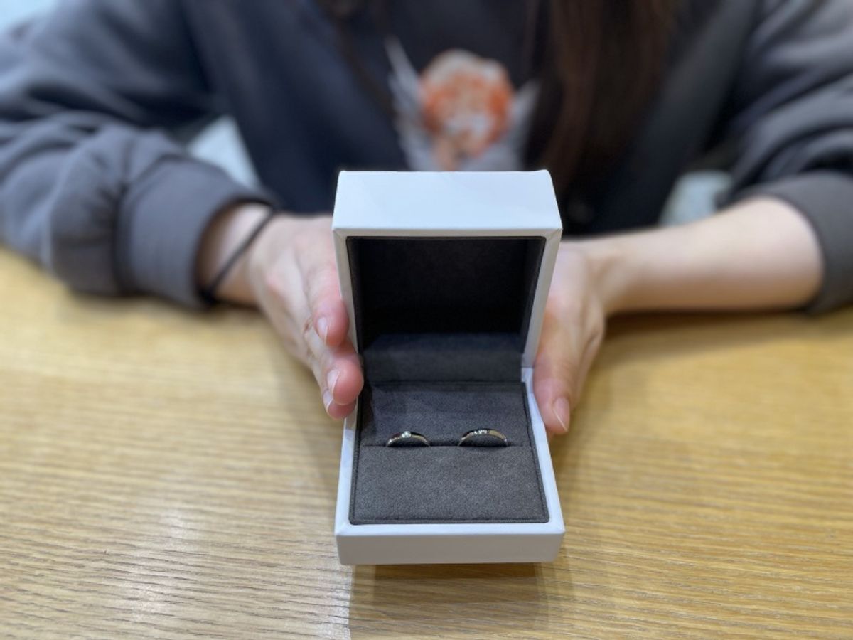 N.K様＆N.M様【BIJOUPIKO(ビジュピコ)】【なんばパークス店】親切でしたの…｜ 結婚指輪・婚約指輪の口コミならRingraph