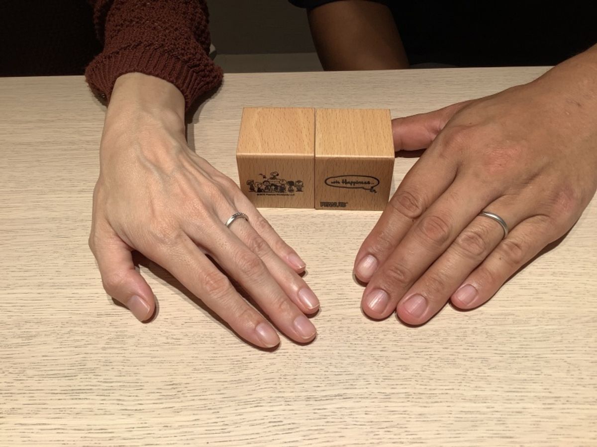 K様＆Y様【BIJOUPIKO(ビジュピコ)】【宮崎店】縁があるブランド｜ 結婚指輪・婚約指輪の口コミならRingraph