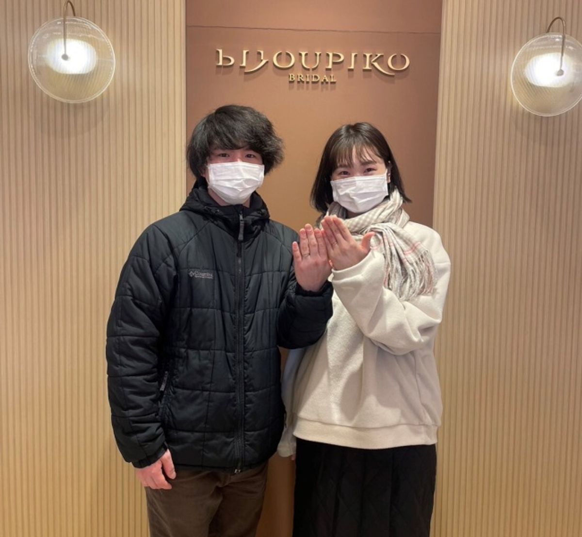 K様＆A様【BIJOUPIKO(ビジュピコ)】【米子店】親切に対応して頂きました！｜ 結婚指輪・婚約指輪の口コミならRingraph