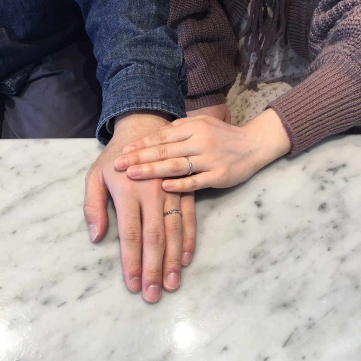 A様♡S様【BIJOUPIKO(ビジュピコ)】【松本店】ステキな指輪を見つけること…｜ 結婚指輪・婚約指輪の口コミならRingraph