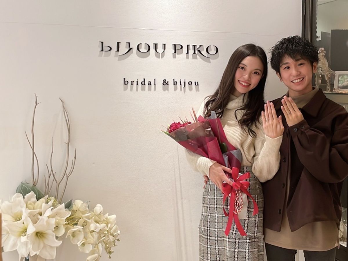【K♡Y】【京都店】担当の方の笑顔が素敵でした！BIJOUPIKO(ビジュピコ)｜Ringraph(リングラフ)