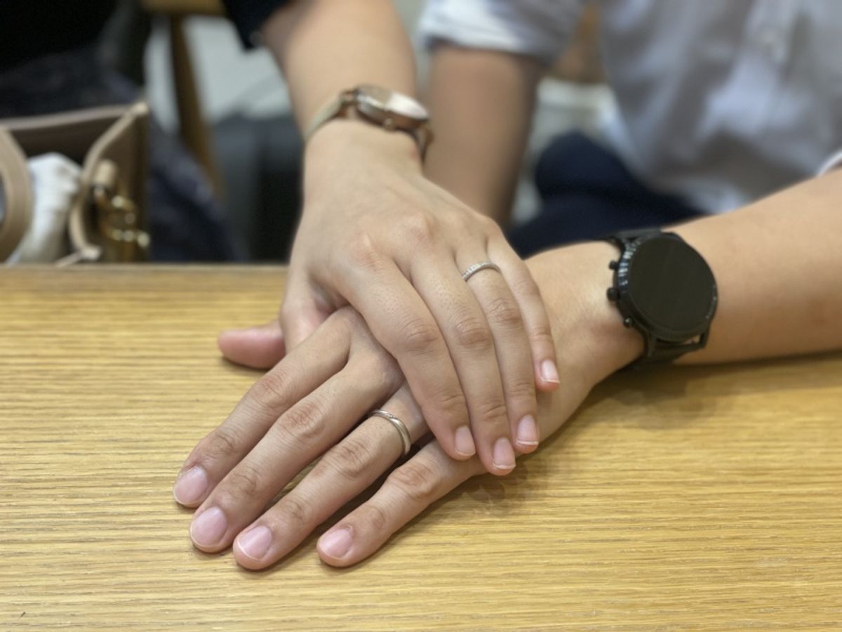 K.K様＆K.S様【BIJOUPIKO(ビジュピコ)】【なんばパークス店】結婚指輪を探…｜ 結婚指輪・婚約指輪の口コミならRingraph
