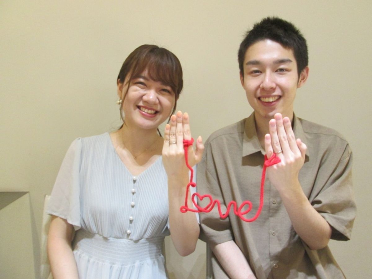 M様&S様【BIJOUPIKO(ビジュピコ)】【熊本店】お揃いのラインが決め手…｜ 結婚指輪・婚約指輪の口コミならRingraph