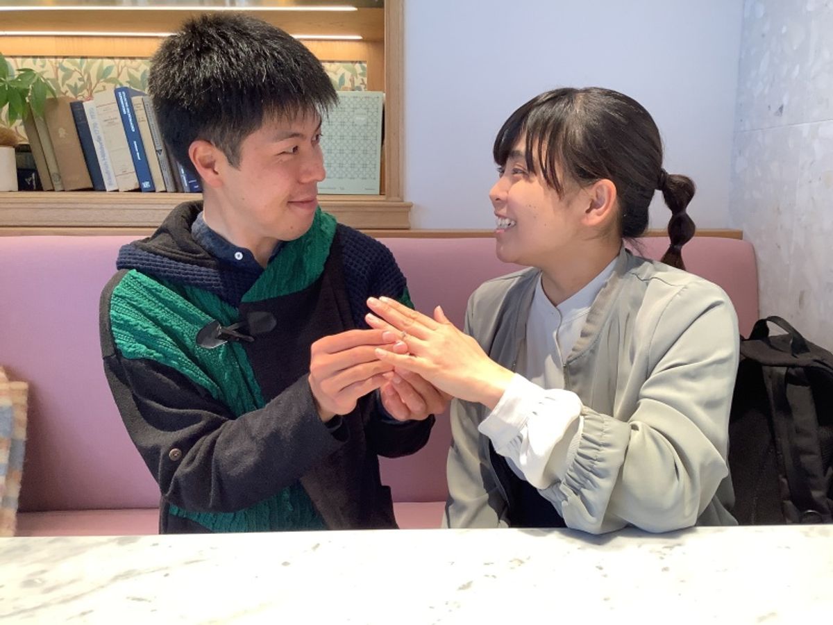 H様♡H様【BIJOUPIKO(ビジュピコ)】【松本店】大事に大事にしていきたいで…｜ 結婚指輪・婚約指輪の口コミならRingraph