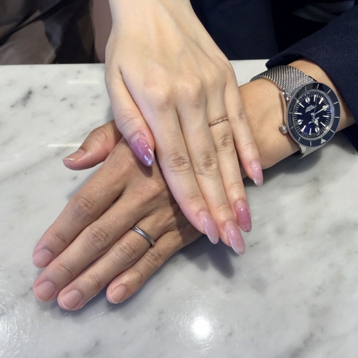 T様♡Y様【BIJOUPIKO(ビジュピコ)】【松本店】素敵な指輪をありがとうござ…｜ 結婚指輪・婚約指輪の口コミならRingraph