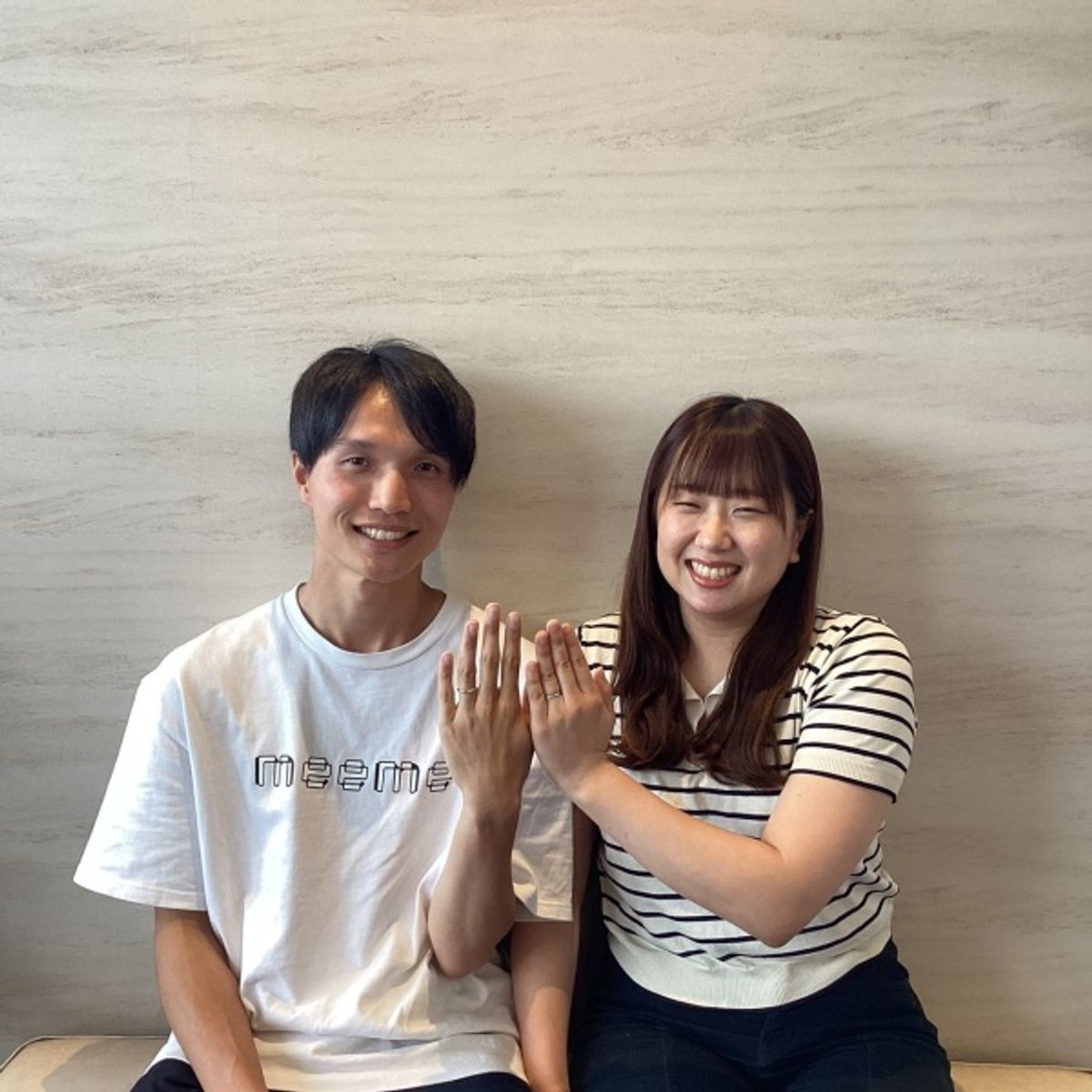 T様＆A様【BIJOUPIKO(ビジュピコ)】【長野店】楽しく選ぶことができました｜ 結婚指輪・婚約指輪の口コミならRingraph
