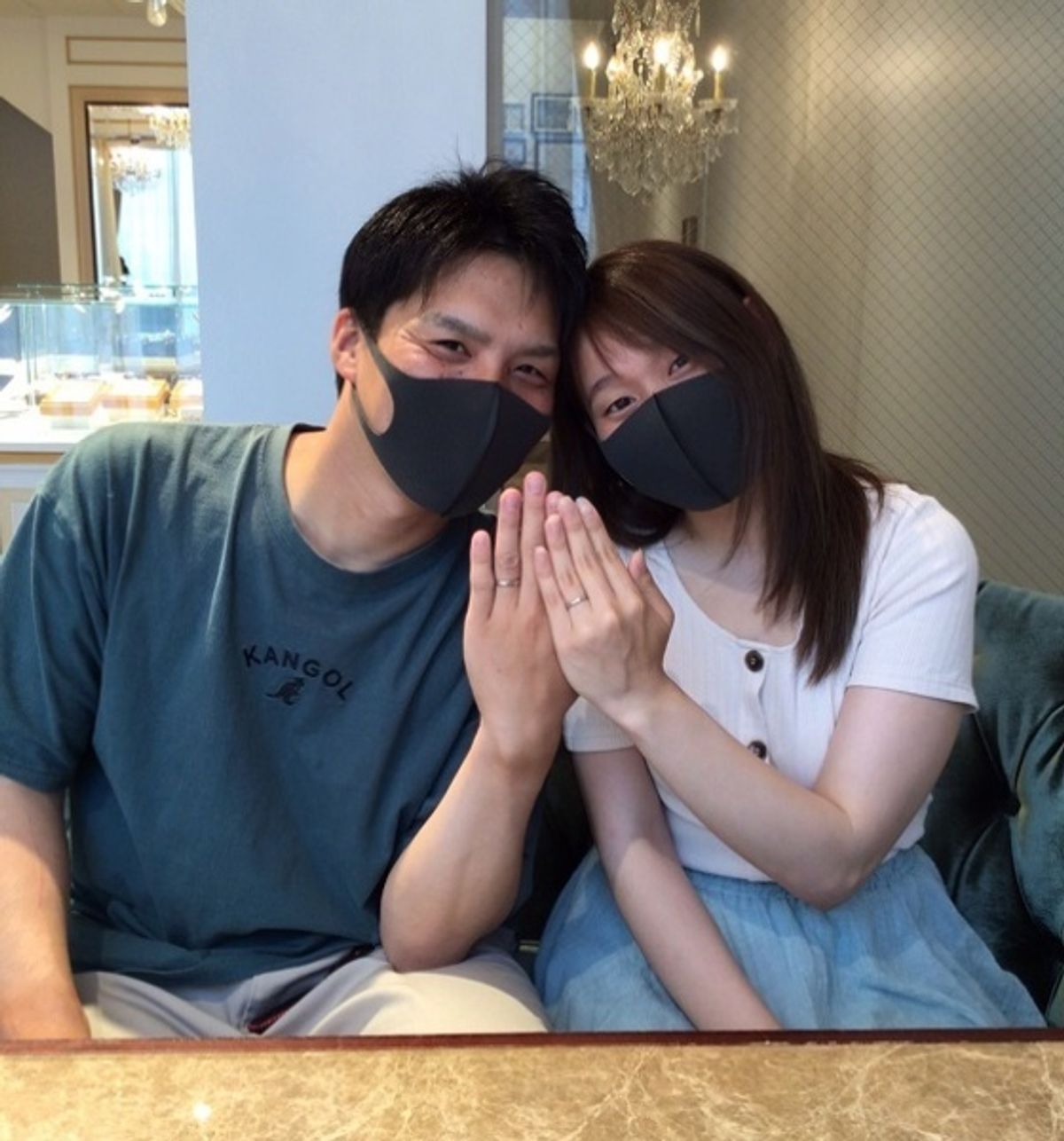 K.T様＆A.T様【BIJOUPIKO(ビジュピコ)】【なんばパークス店】とても満足！｜ 結婚指輪・婚約指輪の口コミならRingraph