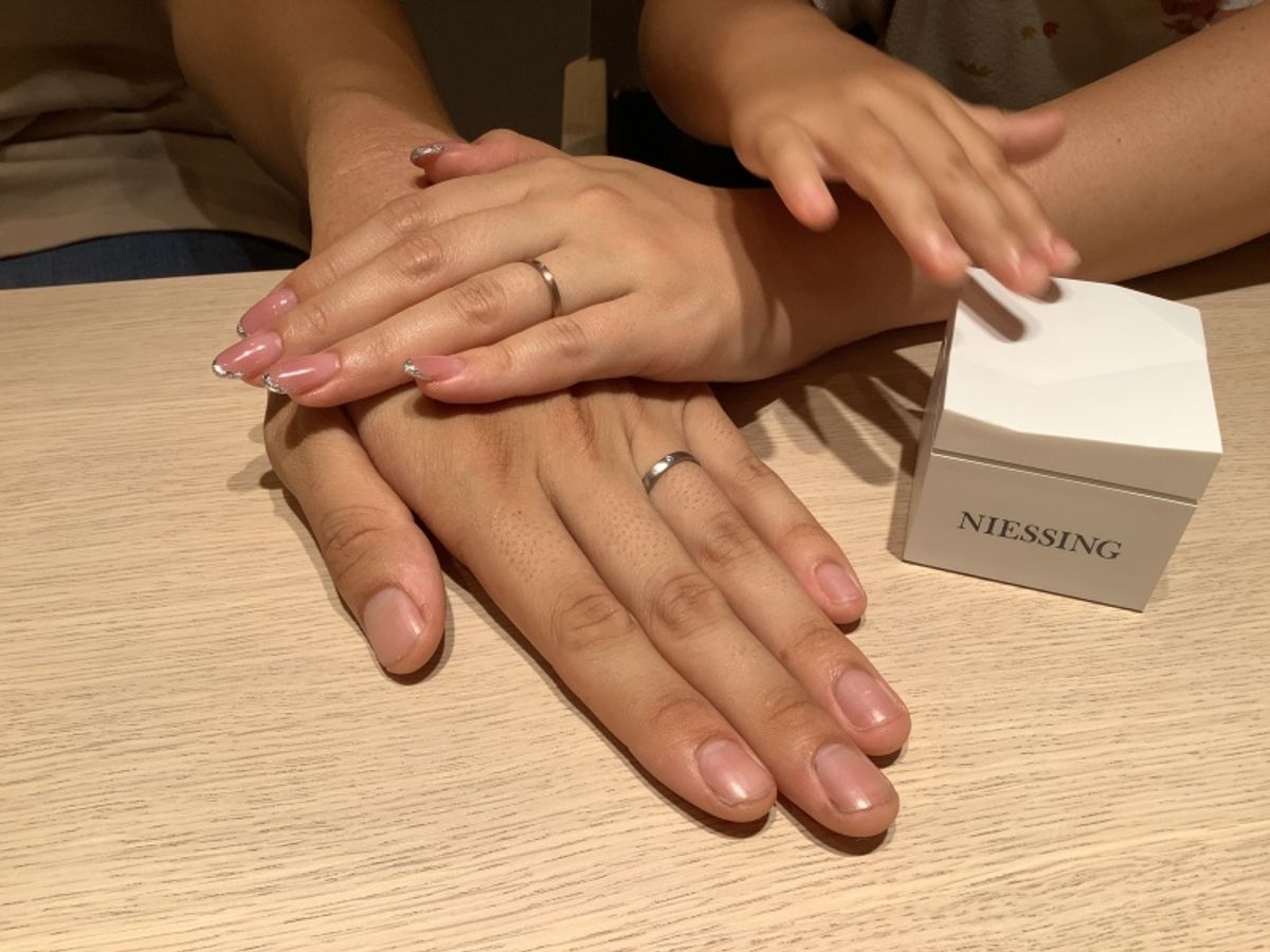 M様＆A様【BIJOUPIKO(ビジュピコ)】【宮崎店】魅力を感じた！｜ 結婚指輪・婚約指輪の口コミならRingraph