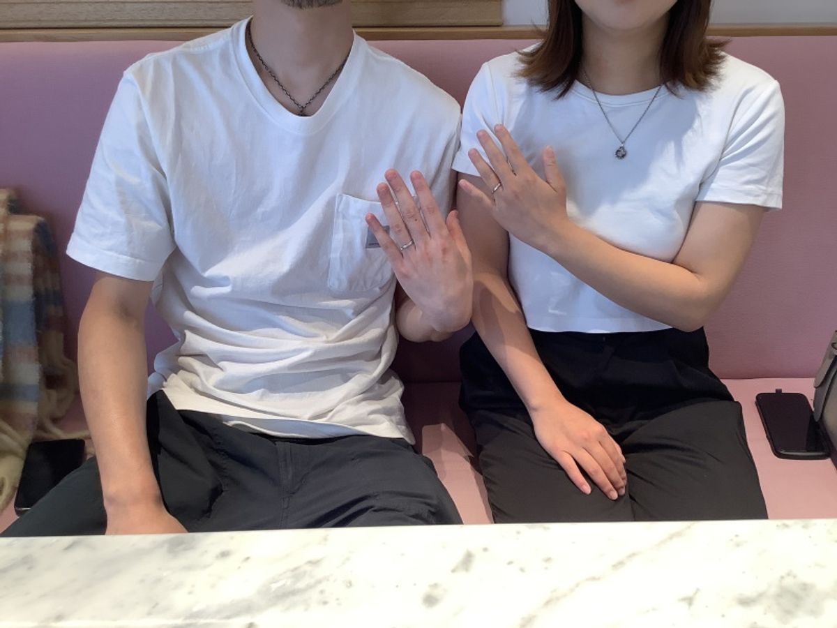 H様♡A様【BIJOUPIKO(ビジュピコ)】【松本店】素敵な指輪が見つかりました！｜ 結婚指輪・婚約指輪の口コミならRingraph