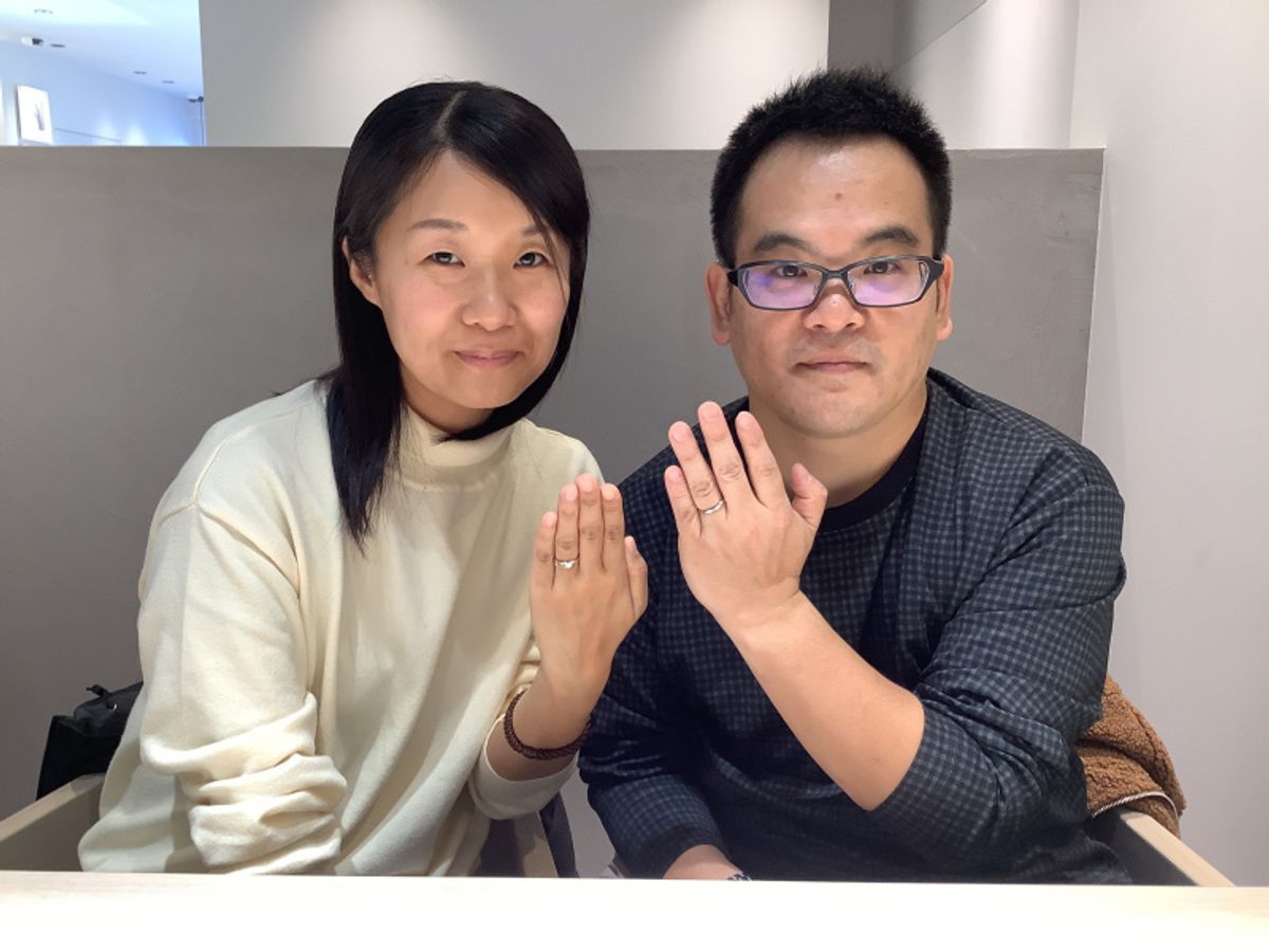 K様＆M様【BIJOUPIKO(ビジュピコ)】【宮崎店】一生の宝物｜ 結婚指輪・婚約指輪の口コミならRingraph