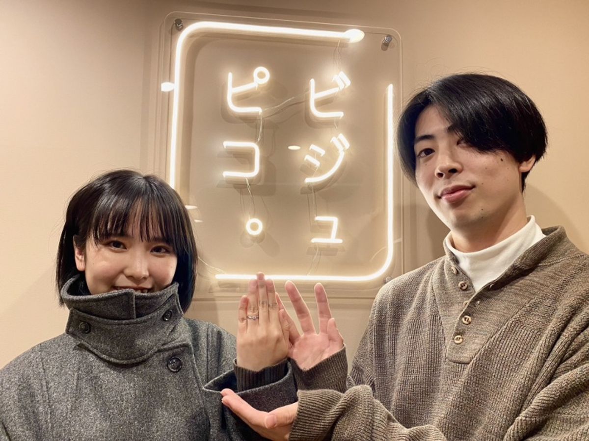 S様【BIJOUPIKO(ビジュピコ)】【ビジュピコ鳥取店】店員さんも・・・｜ 結婚指輪・婚約指輪の口コミならRingraph