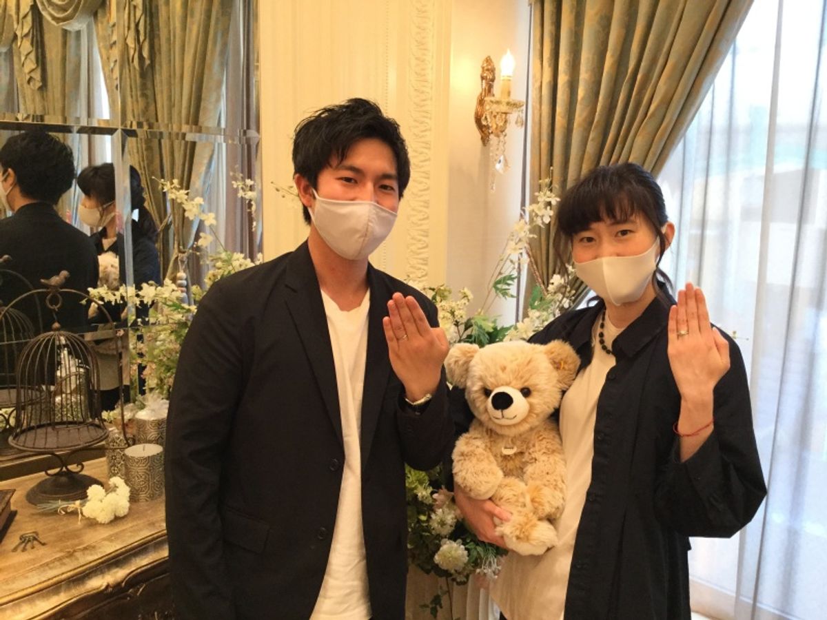 T様＆H様【BIJOUPIKO(ビジュピコ)】【金沢店】暖かいお言葉と笑顔をありが…｜ 結婚指輪・婚約指輪の口コミならRingraph