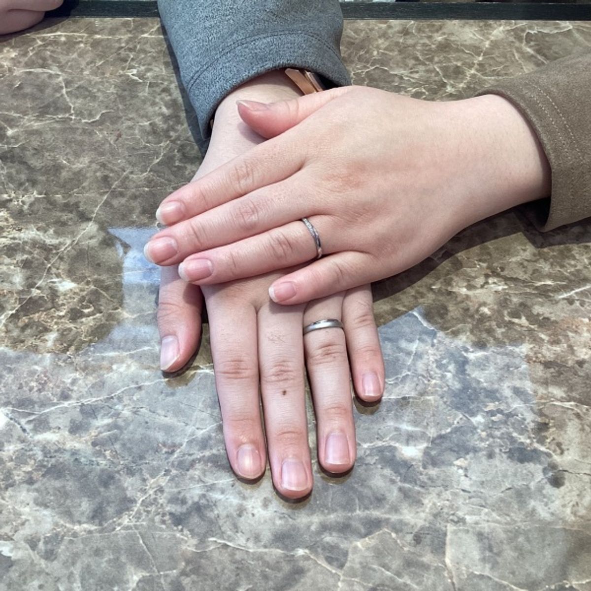 R様＆H様【BIJOUPIKO(ビジュピコ)】【長野店】素敵な指輪を見つけられまし…｜ 結婚指輪・婚約指輪の口コミならRingraph