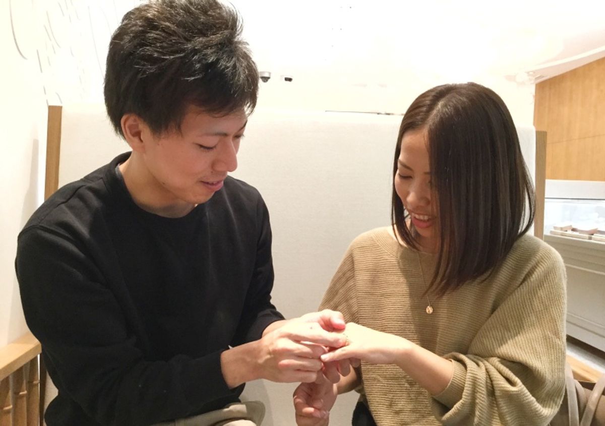 N様・H様【BIJOUPIKO(ビジュピコ)】【高知店】フォトウェディング前に｜ 結婚指輪・婚約指輪の口コミならRingraph