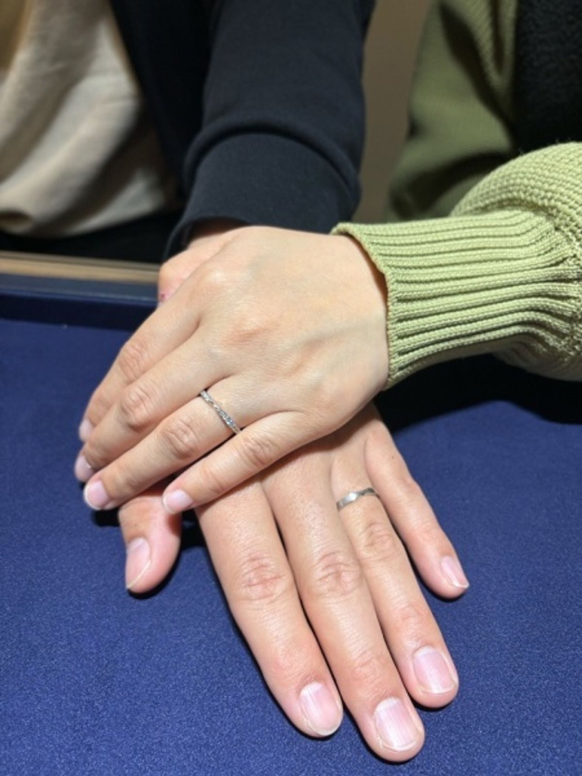 H様＆A様【BIJOUPIKO(ビジュピコ)】【熊本店】たくさんの種類の中から素敵…｜ 結婚指輪・婚約指輪の口コミならRingraph