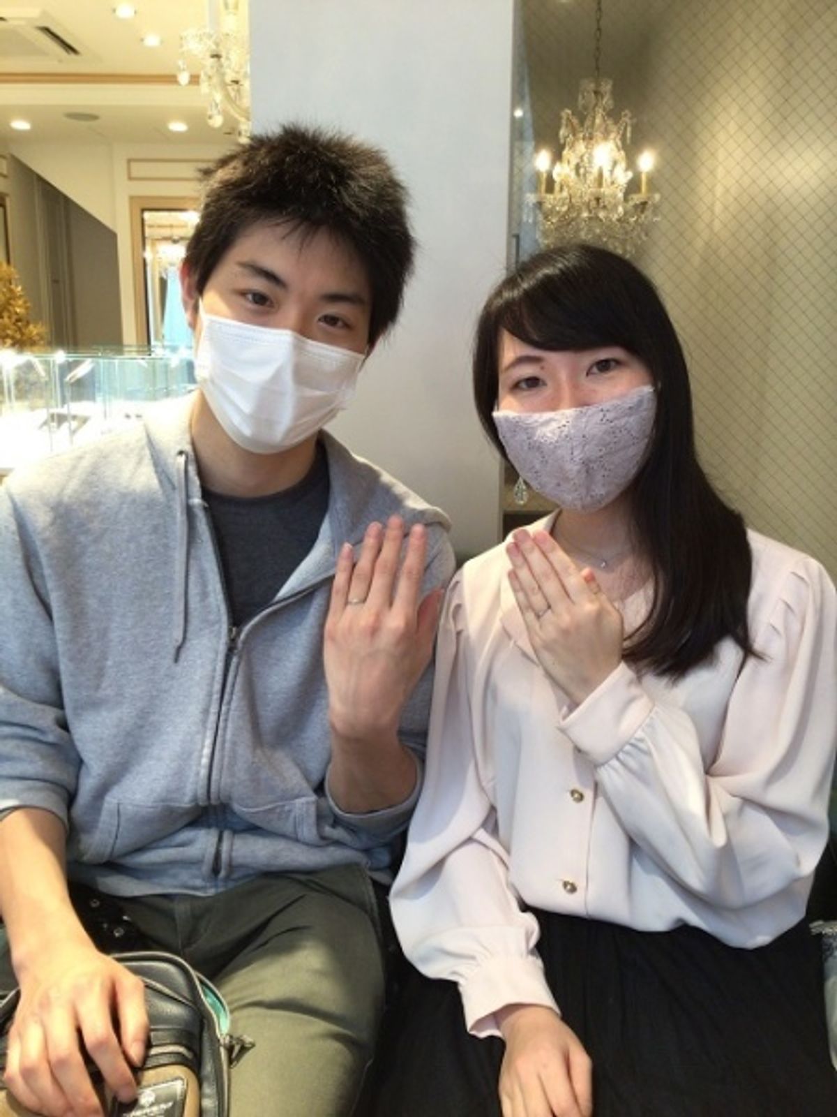 T様＆H様【BIJOUPIKO(ビジュピコ)】【大阪店】ありがとうございました！｜ 結婚指輪・婚約指輪の口コミならRingraph
