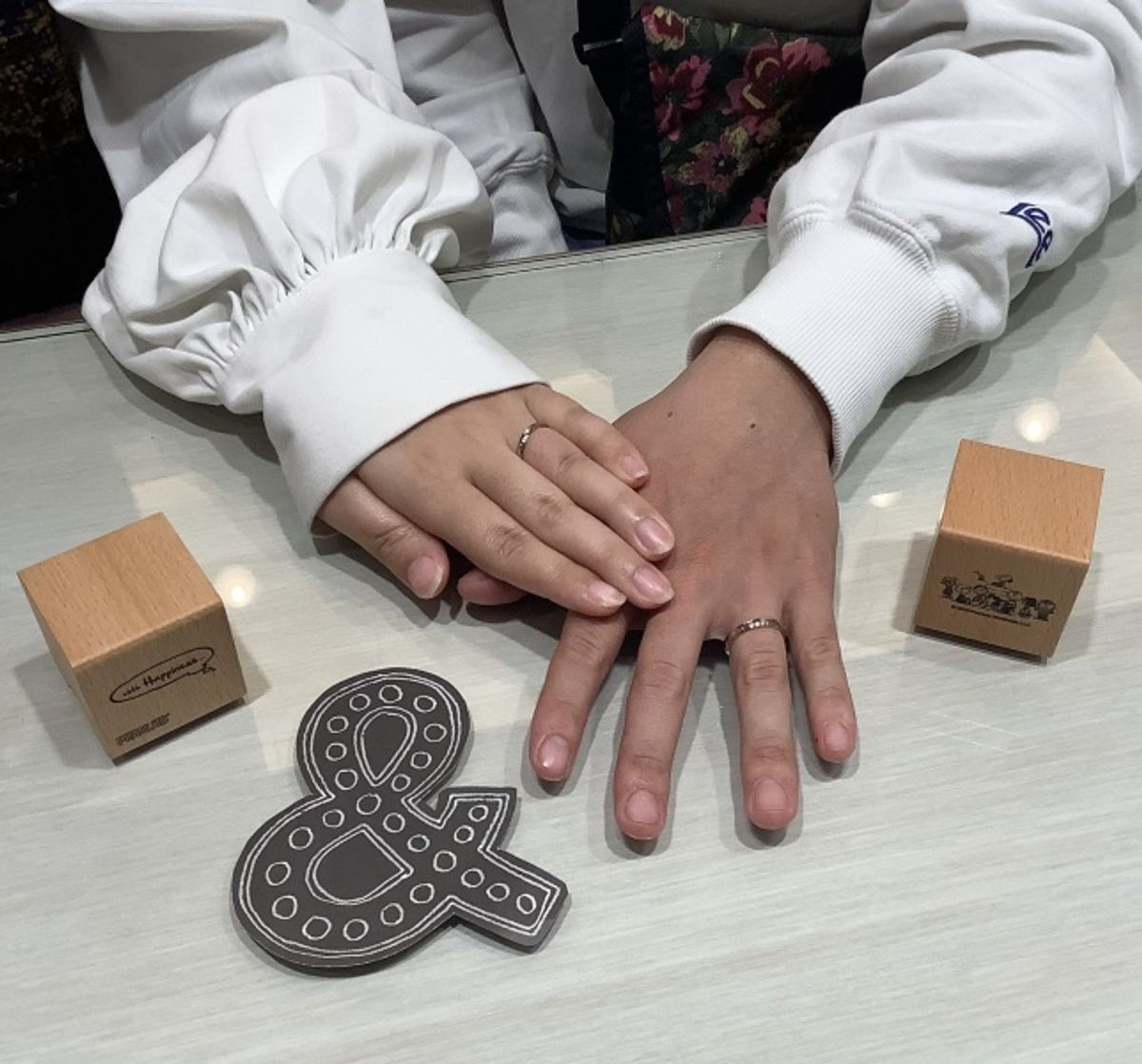 T様&K様【BIJOUPIKO(ビジュピコ)】【長崎店】素敵な指輪に出逢えまし…｜ 結婚指輪・婚約指輪の口コミならRingraph
