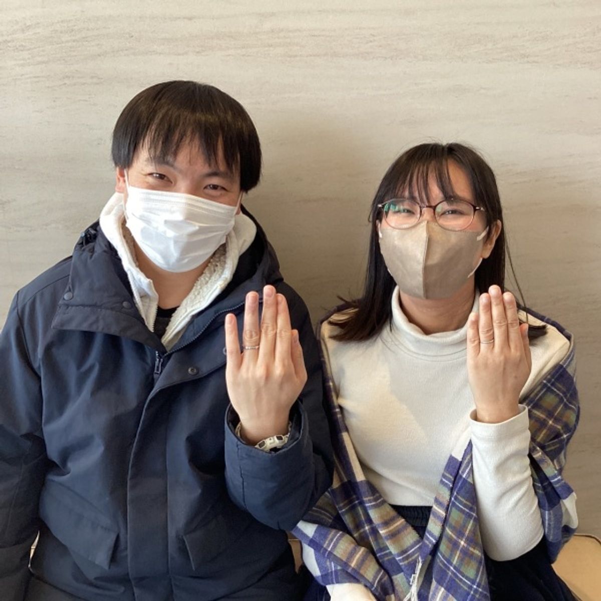 K様＆S様【BIJOUPIKO(ビジュピコ)】【長野店】素敵な指輪に仕上げていただ…｜ 結婚指輪・婚約指輪の口コミならRingraph