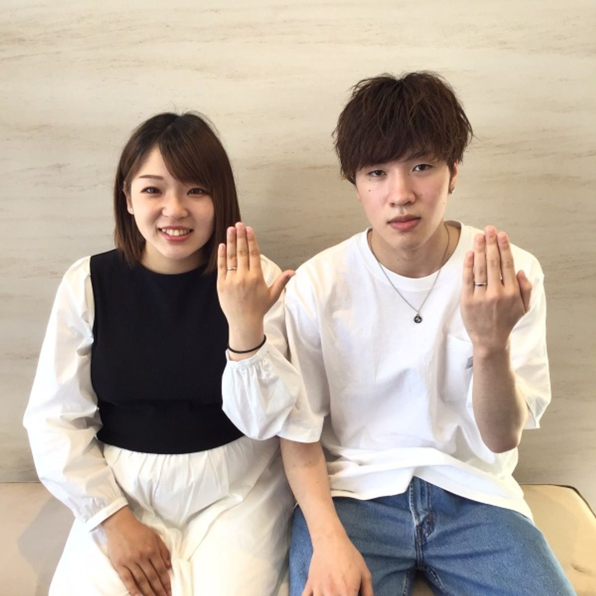 K様＆M様【BIJOUPIKO(ビジュピコ)】【長野店】幸せになります。｜ 結婚指輪・婚約指輪の口コミならRingraph