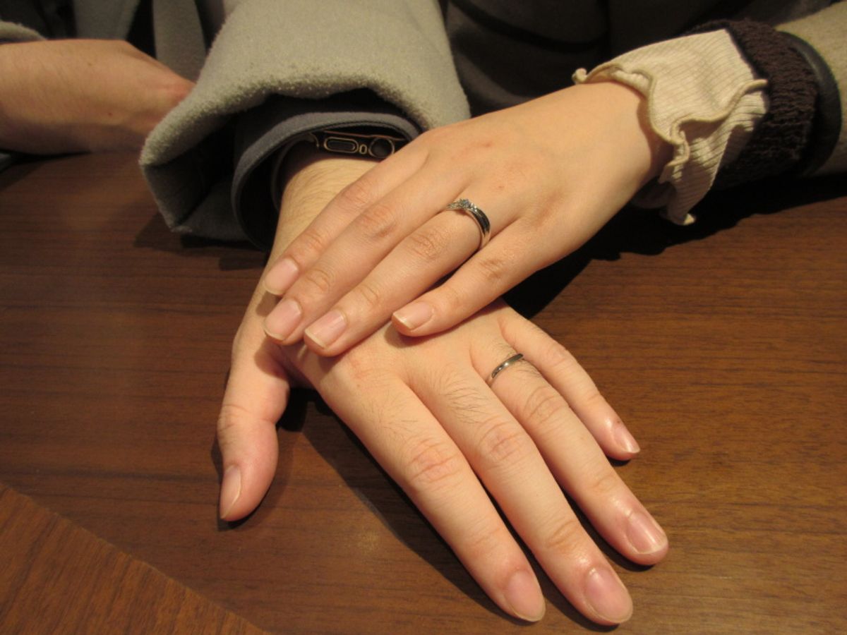 Y様＆M様【BIJOUPIKO(ビジュピコ)】【鹿児島店】トキめく指輪♡｜ 結婚指輪・婚約指輪の口コミならRingraph