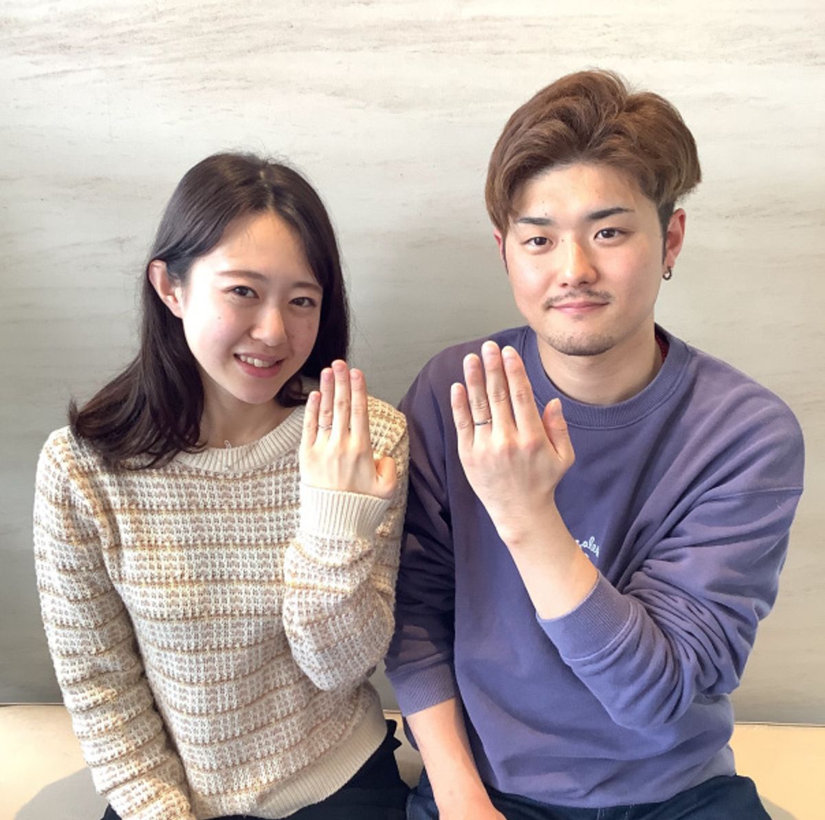 T様＆K様【BIJOUPIKO(ビジュピコ)】【長野店】幸せいっぱいです！｜ 結婚指輪・婚約指輪の口コミならRingraph