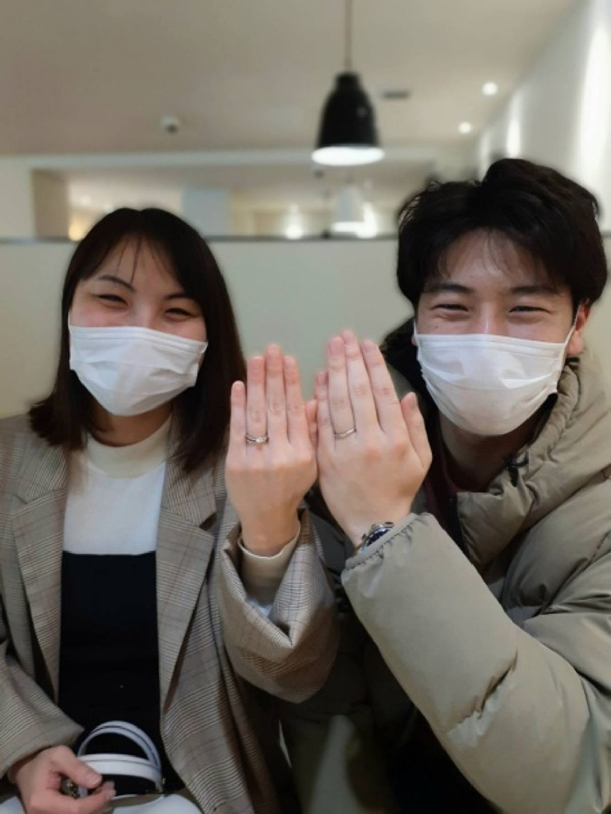 J様♡K様【BIJOUPIKO(ビジュピコ)】【大分店】大切に使います！｜ 結婚指輪・婚約指輪の口コミならRingraph