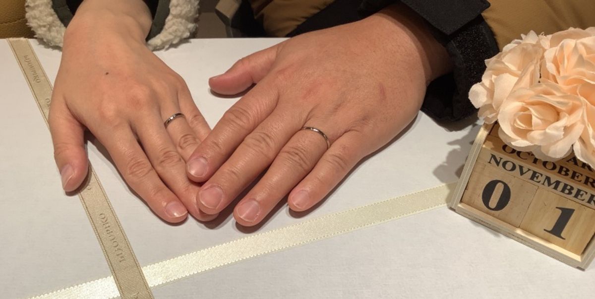 T様＆S様【BIJOUPIKO(ビジュピコ)】【宮崎店】親身になってくれた｜ 結婚指輪・婚約指輪の口コミならRingraph