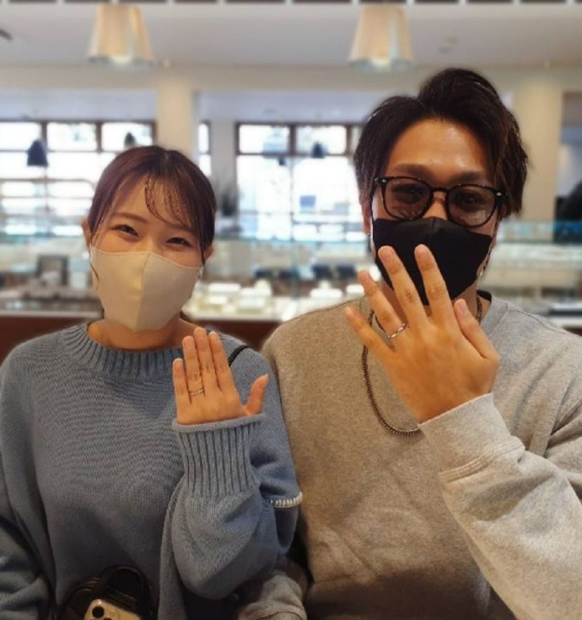 T様 Y様【BIJOUPIKO(ビジュピコ)】【大分店】担当スタッフの方も丁寧で優…｜ 結婚指輪・婚約指輪の口コミならRingraph