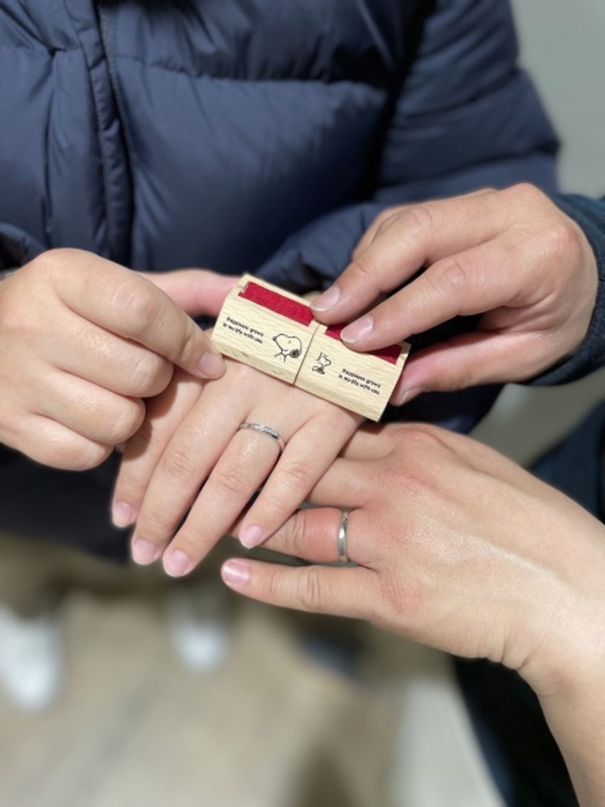 T.H様＆I.O様【BIJOUPIKO(ビジュピコ)】【なんばパークス店】とても良かっ…｜ 結婚指輪・婚約指輪の口コミならRingraph