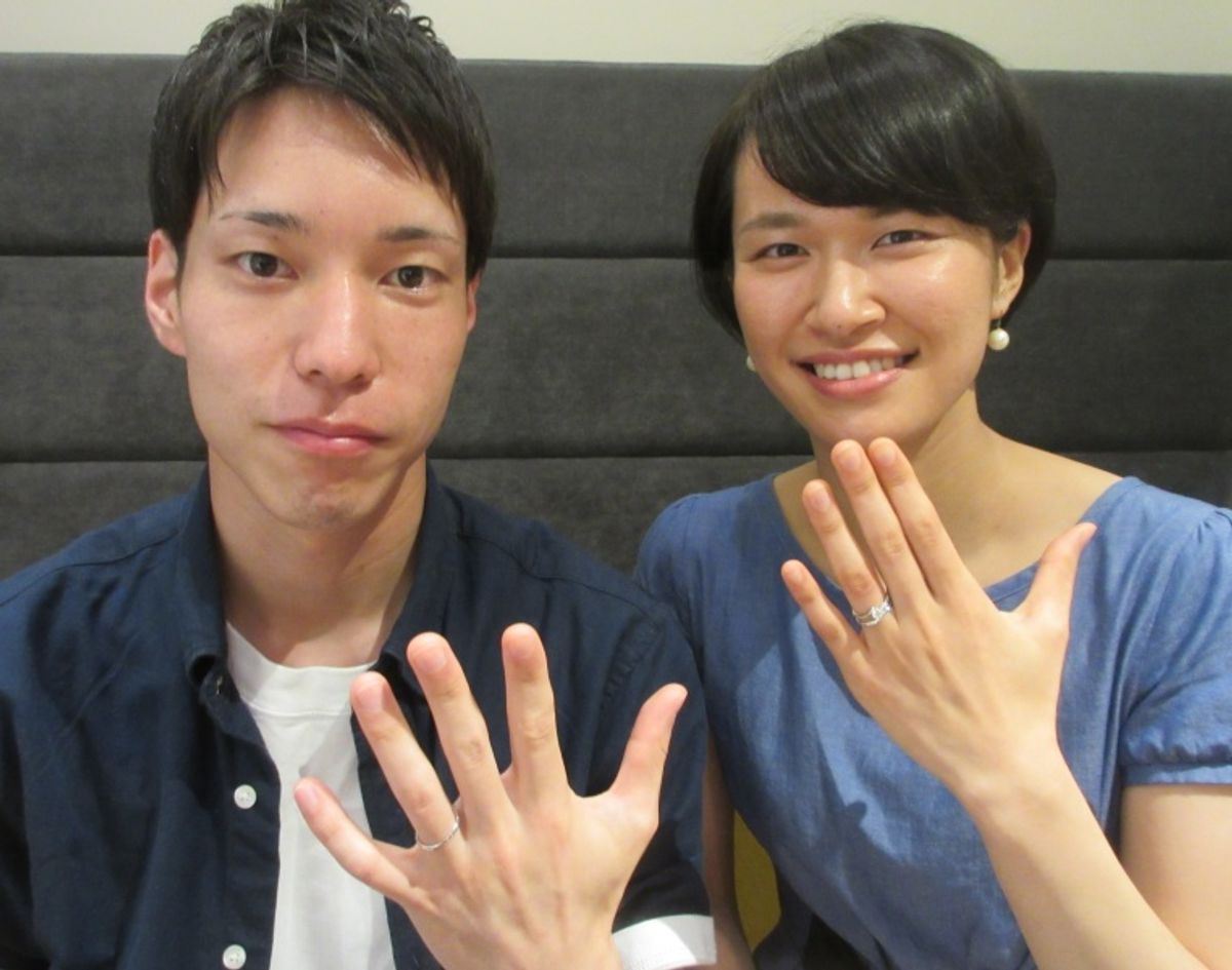 【Y様＆E様】【鹿児島店】大満足です♡BIJOUPIKO(ビジュピコ)｜Ringraph(リングラフ)