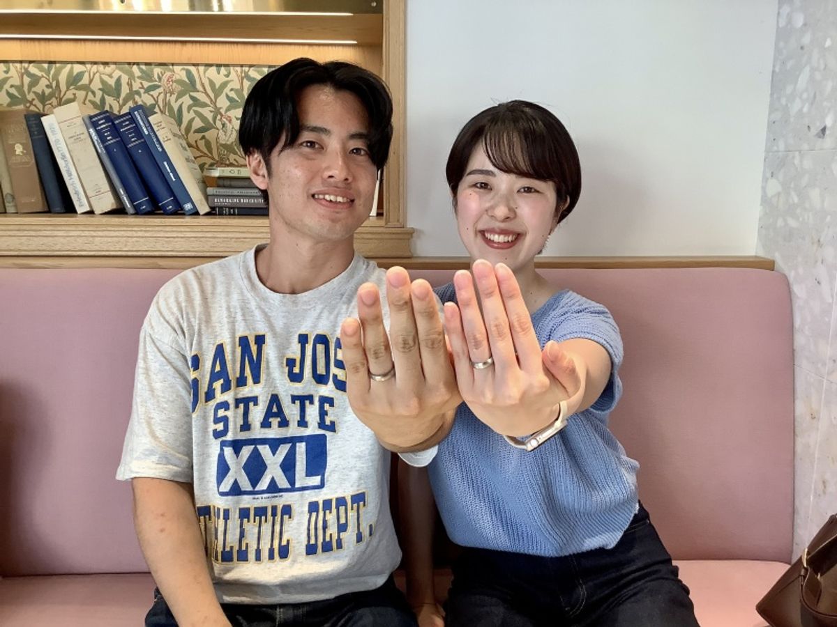 A様♡Y様【BIJOUPIKO(ビジュピコ)】【松本店】これからもずっと大切に&hell…｜ 結婚指輪・婚約指輪の口コミならRingraph