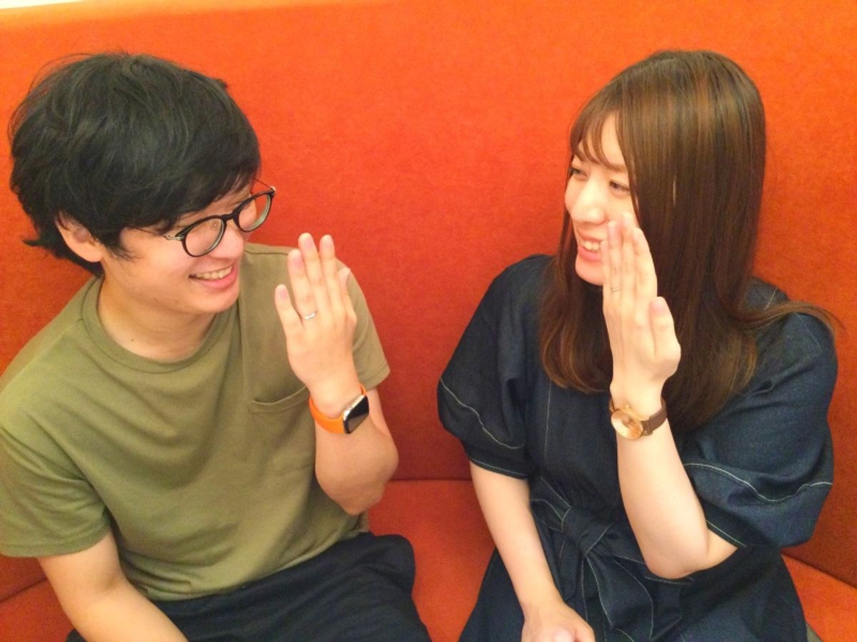 【T様•N様】【高知店】すてきな指輪と出会えました。BIJOUPIKO(ビジュピコ)｜Ringraph(リングラフ)