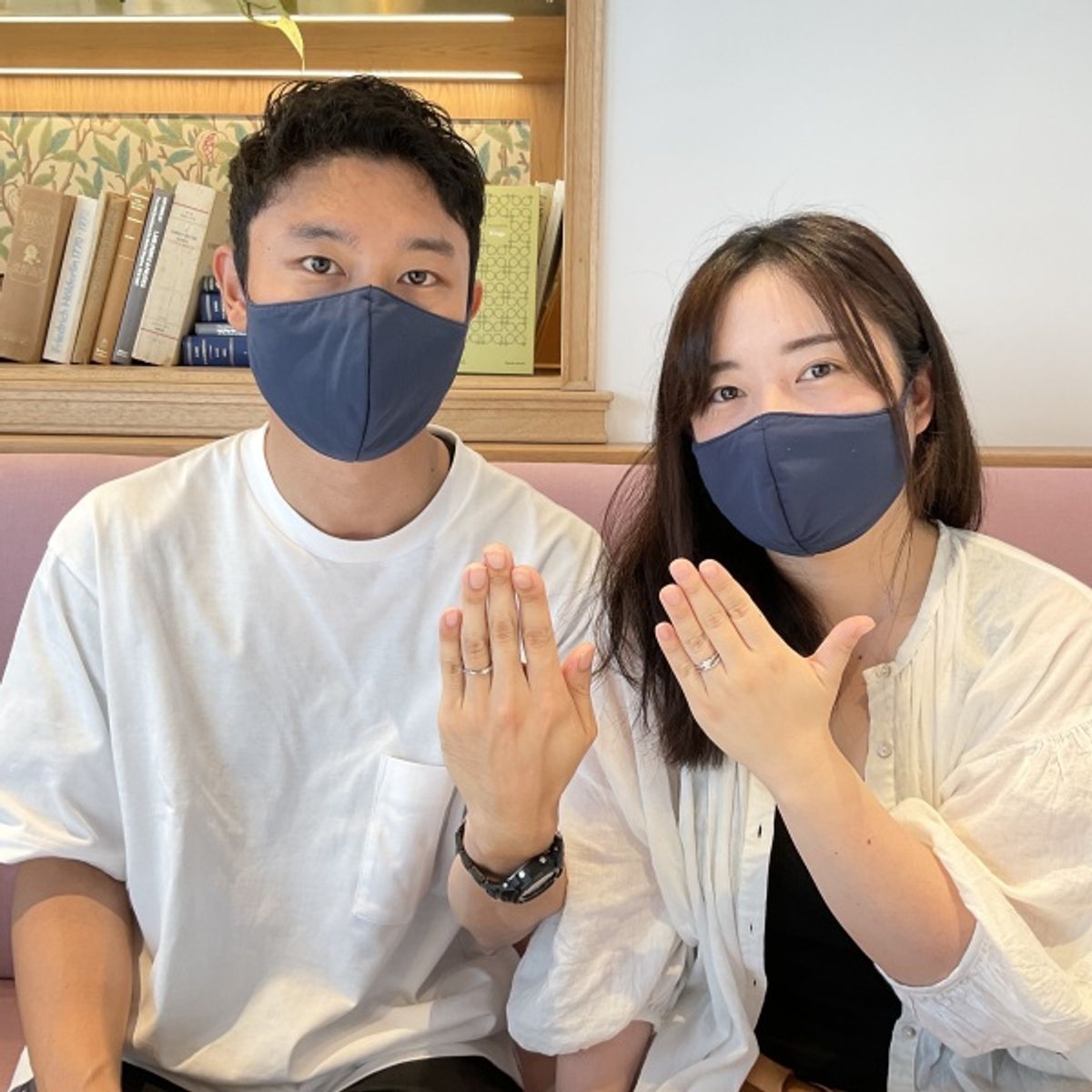T様♡N様【BIJOUPIKO(ビジュピコ)】【松本店】2人で気に入ったものが同じブ…｜ 結婚指輪・婚約指輪の口コミならRingraph