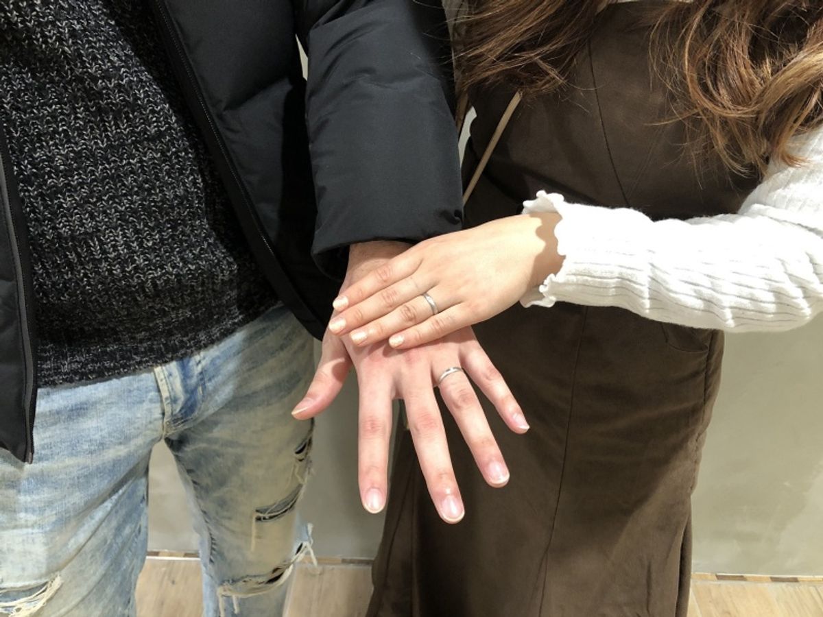 S.S様＆K.S様【BIJOUPIKO(ビジュピコ)】【なんばパークス店】すごくかわい…｜ 結婚指輪・婚約指輪の口コミならRingraph