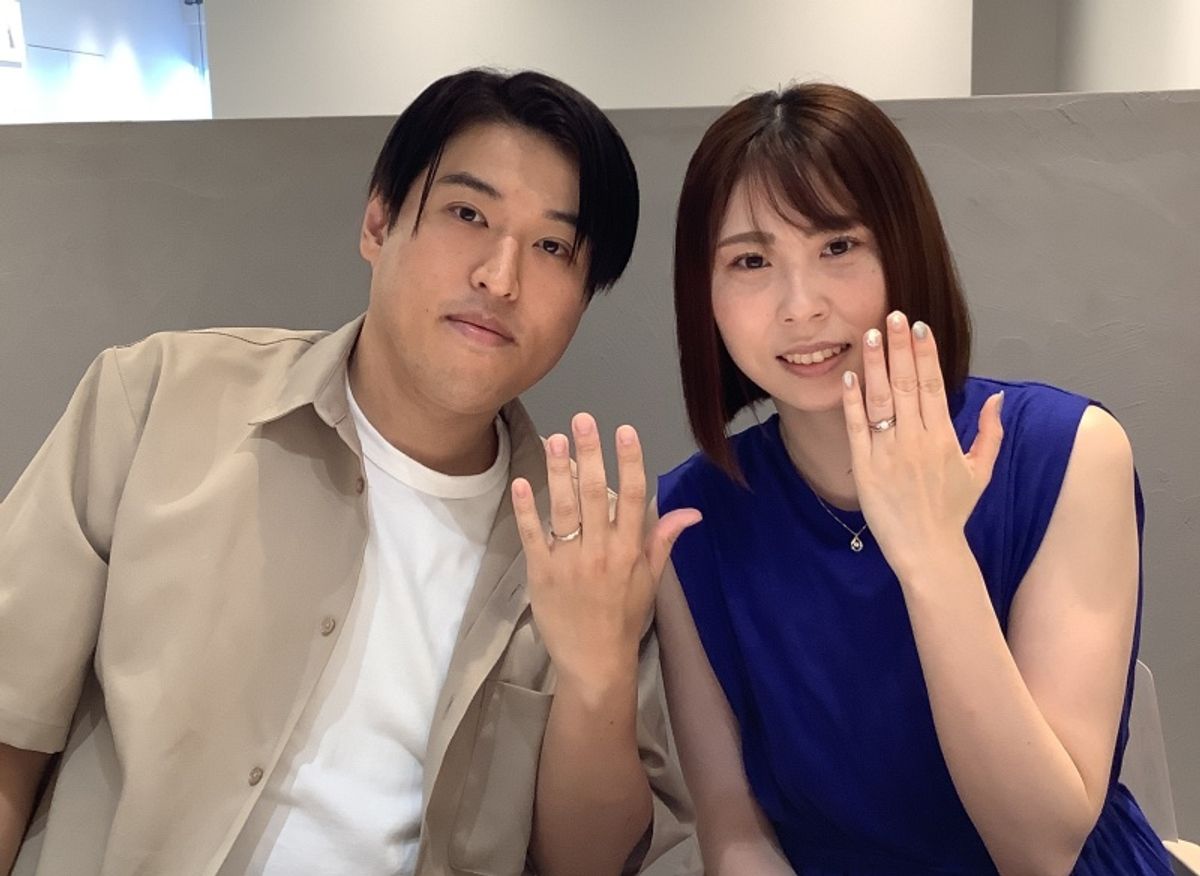 T様＆M様【BIJOUPIKO(ビジュピコ)】【宮崎店】素敵な指輪｜ 結婚指輪・婚約指輪の口コミならRingraph