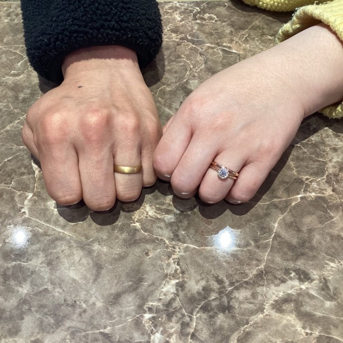Y様＆H様【BIJOUPIKO(ビジュピコ)】【長野店】素敵な指輪に出会うことがで…｜ 結婚指輪・婚約指輪の口コミならRingraph