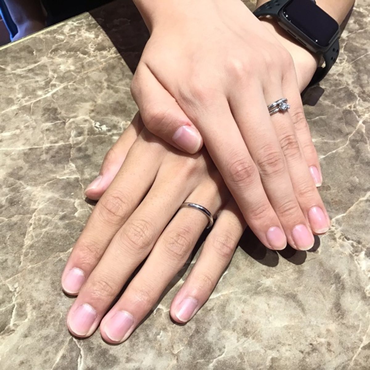 S様&S様【BIJOUPIKO(ビジュピコ)】【長野店】とてもいい思い出になり…｜ 結婚指輪・婚約指輪の口コミならRingraph