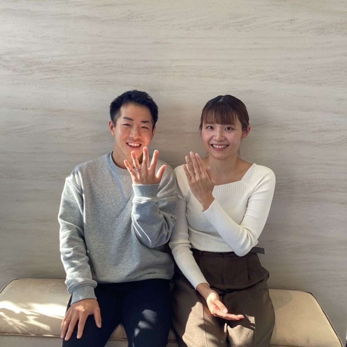 H.Y様＆T.A様【BIJOUPIKO(ビジュピコ)】【長野店】指輪選び楽しかったです…｜ 結婚指輪・婚約指輪の口コミならRingraph